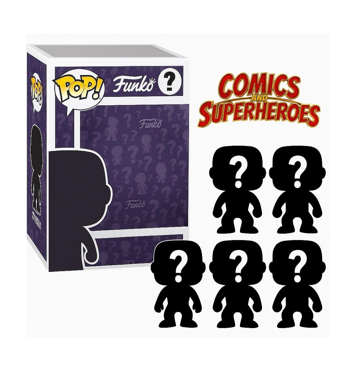 Click here for Funko Pop! Comics and Superheroes Blind Box 5-Piec... prices
