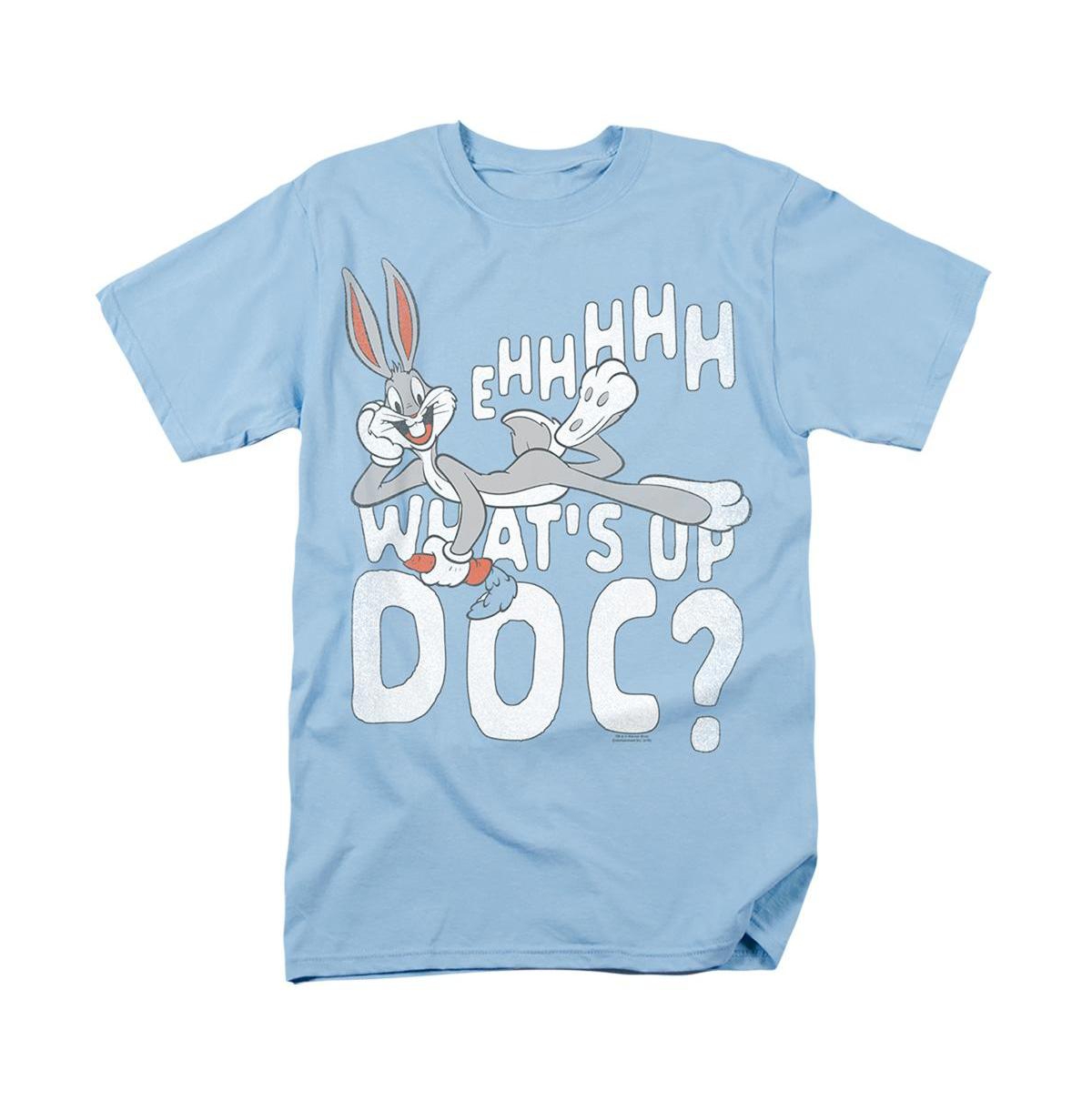 Click here for Looney Tunes Mens Whats Up T-Shirt - Light blue prices