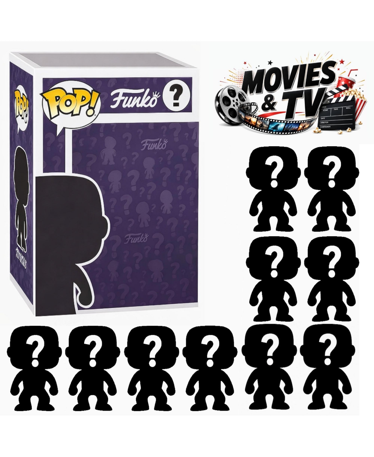 Click here for Funko Pop! Movies and Tv 10-Piece Blind Box Action... prices