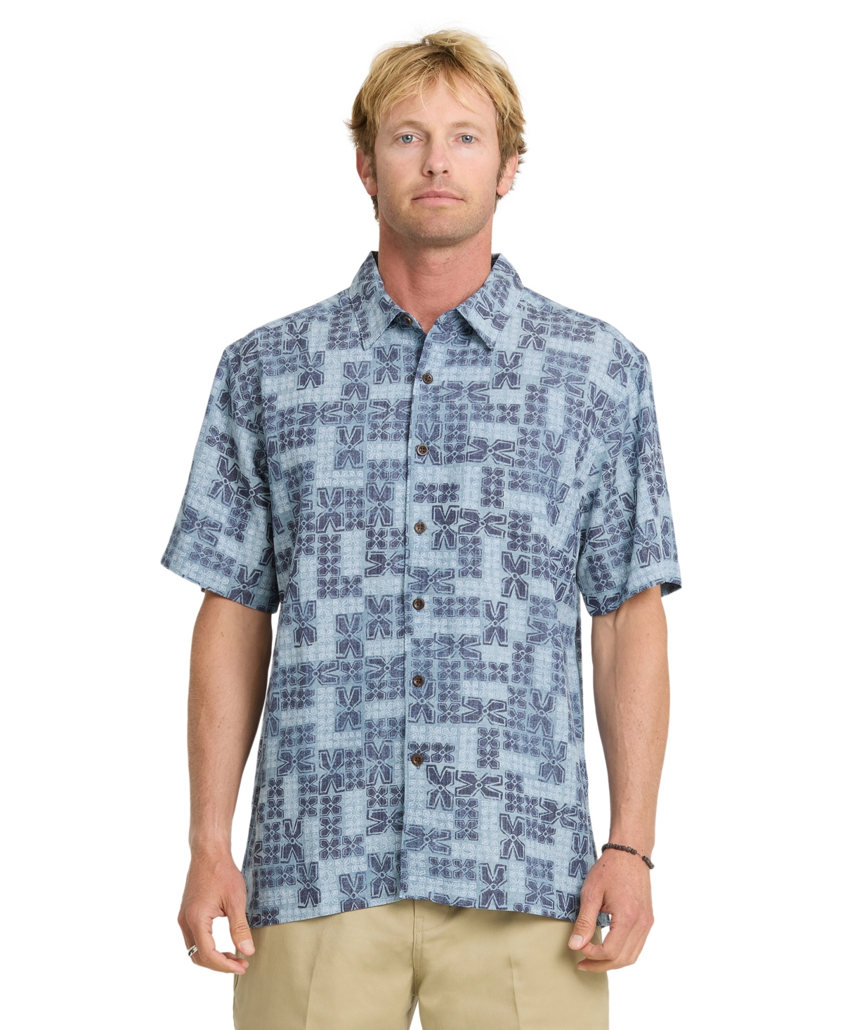 Click here for Quiksilver Waterman Mens Regular-Fit Print Shirt -... prices