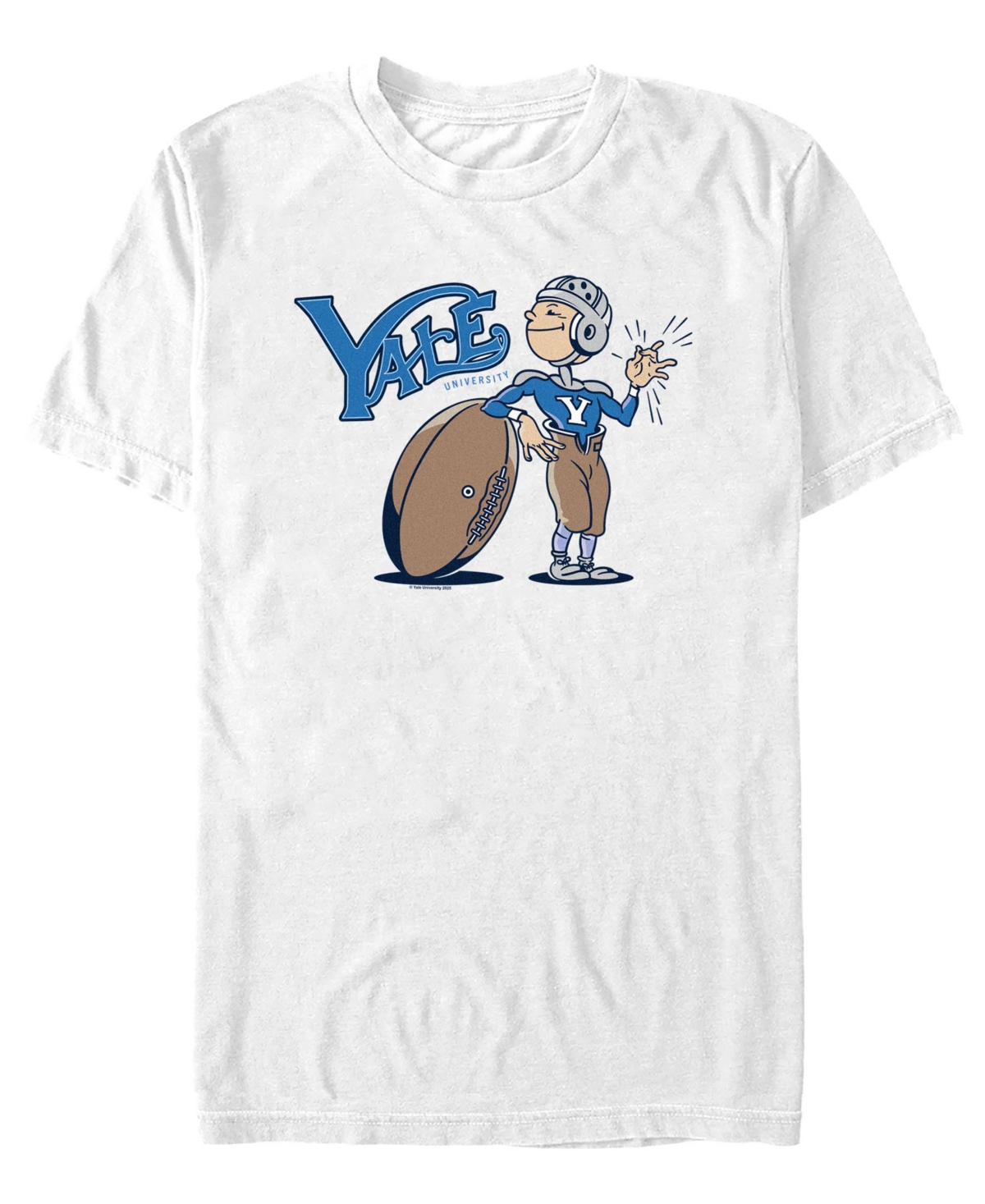 Click here for Fifth Sun Yale Football Player Graphic T-Shirt - W... prices