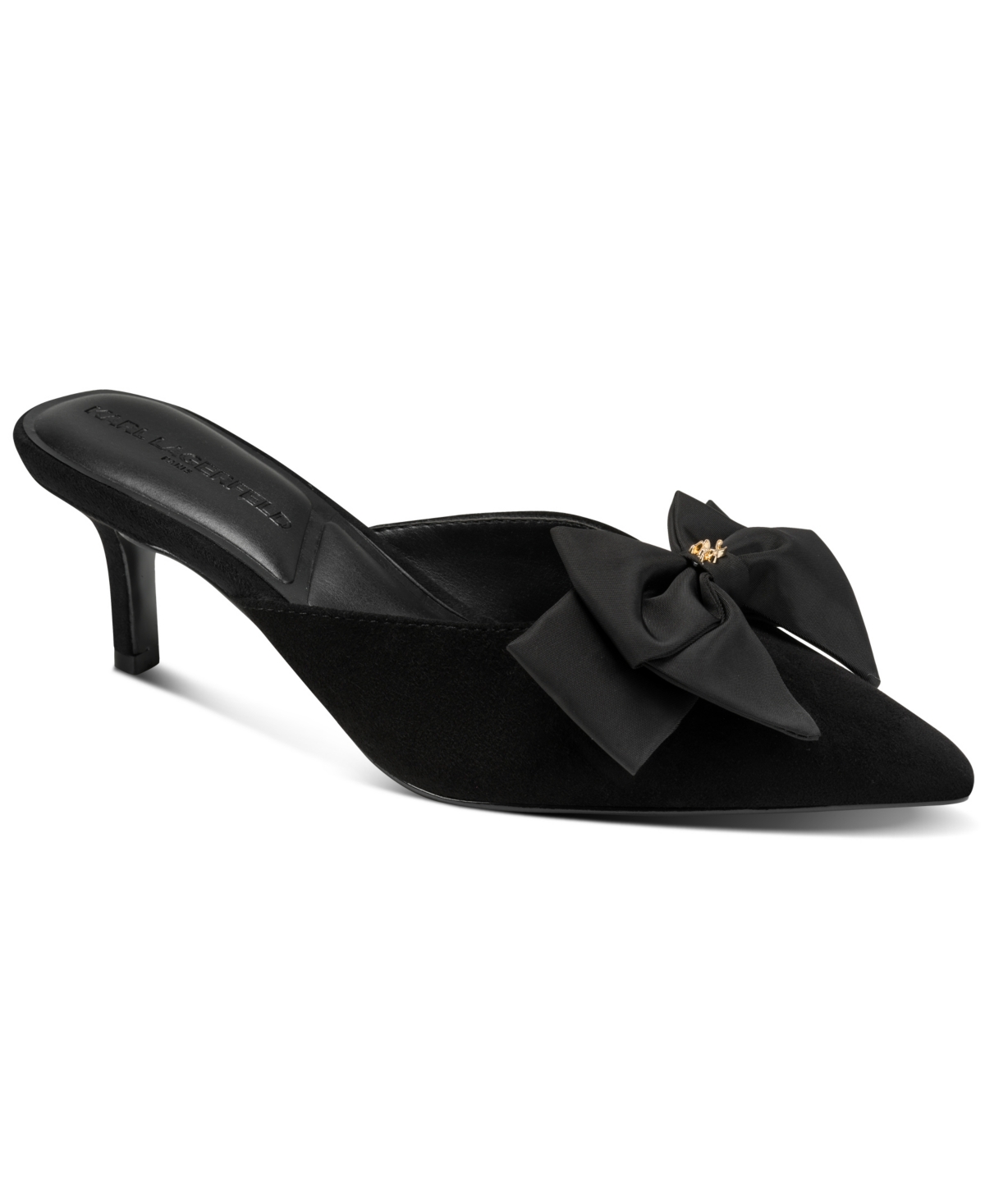 Click here for Karl Lagerfeld Paris Womens Larina Slip-On Mule Pu... prices