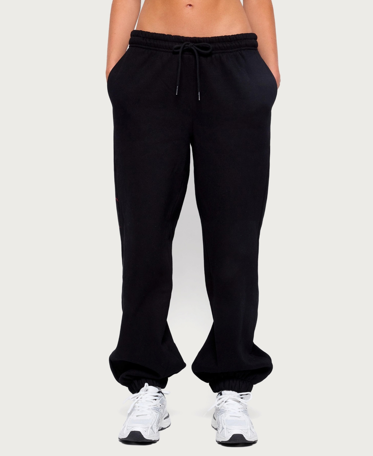 Click here for Edikted Womens Raely Oversized Sweatpants - Black prices