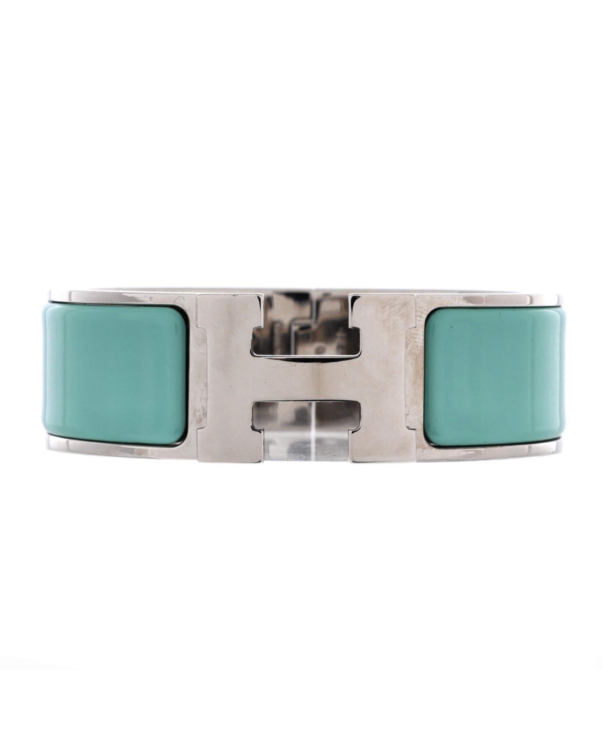Click here for Pre-Owned Hermes Clic H Bracelet - Enamel prices
