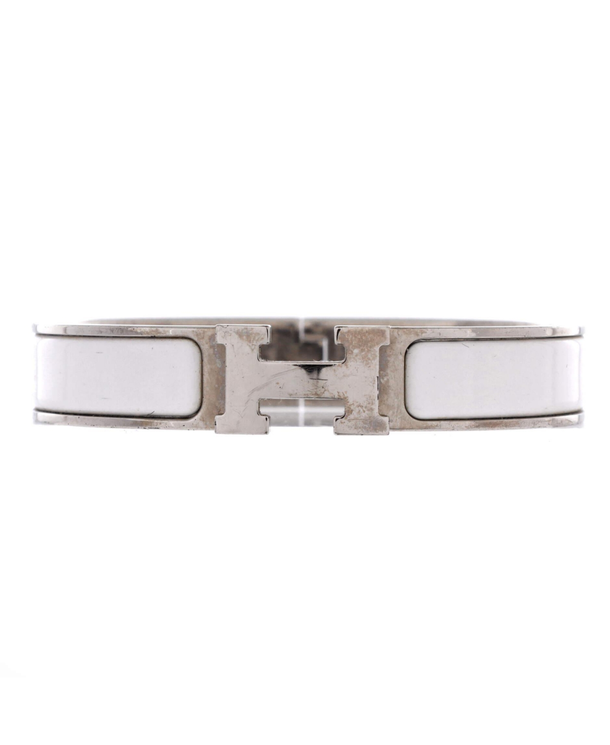 Click here for Pre-Owned Hermes Clic H Bracelet - Enamel prices