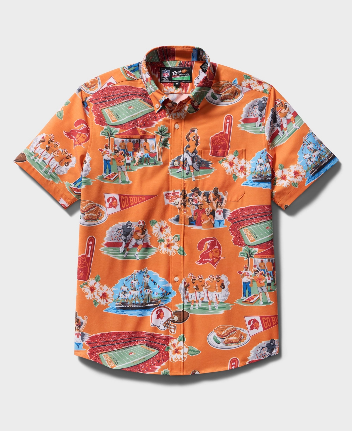 Click here for Reyn Spooner Mens Orange Tampa Bay Buccaneers Scen... prices