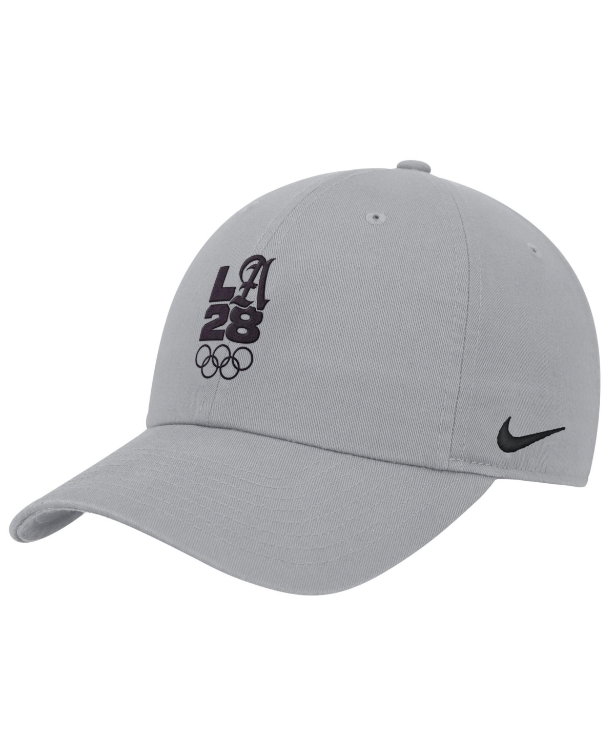 Click here for Nike Mens Gray LA28 Summer Olympics Club Adjustabl... prices