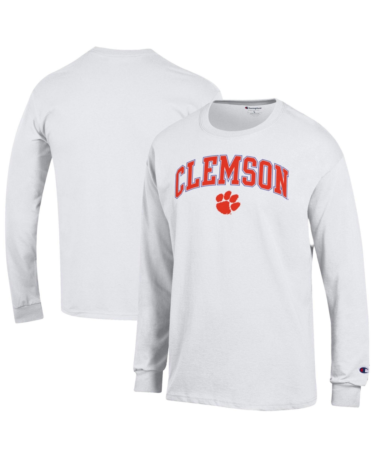 Click here for Champion MensÂ Champion White Clemson Tigers Arch... prices