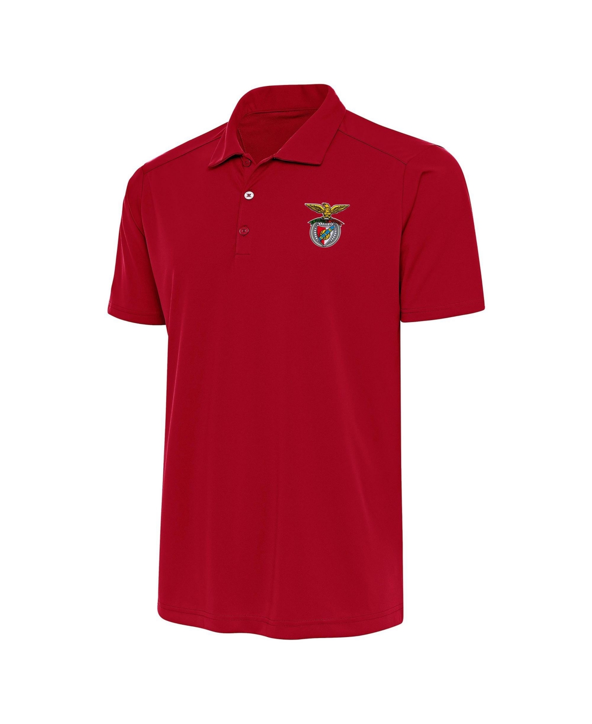 Click here for Antigua Mens Red Benfica Statement Polo Shirt - Re... prices