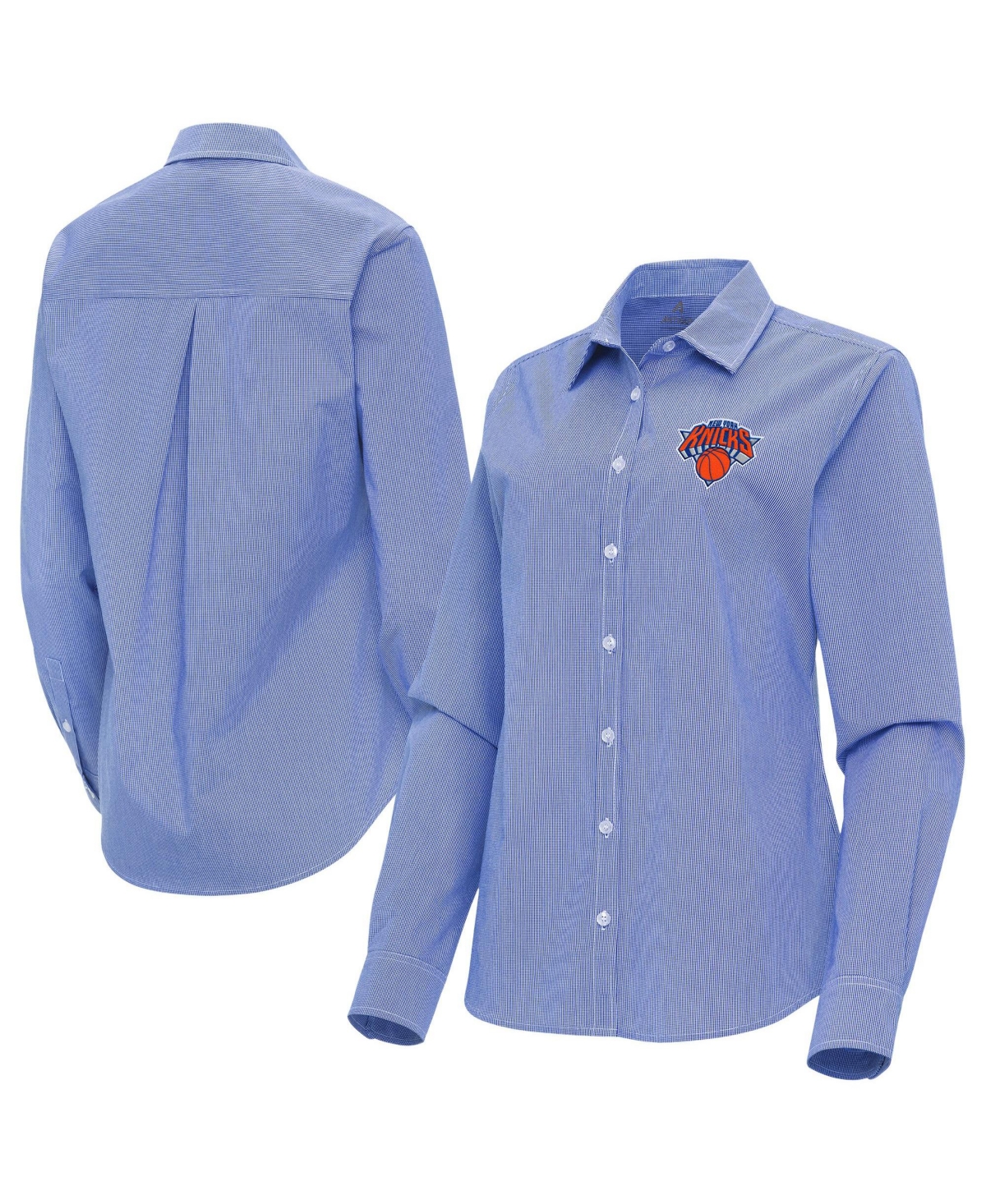 Click here for Antigua Womens Blue New York Knicks Porter Woven L... prices