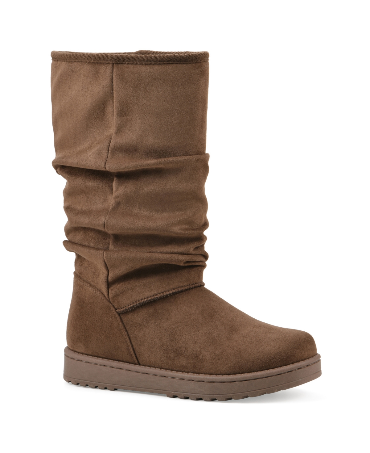 Click here for White Mountain Womens Icequake Mid-Shaft Faux Fur-... prices