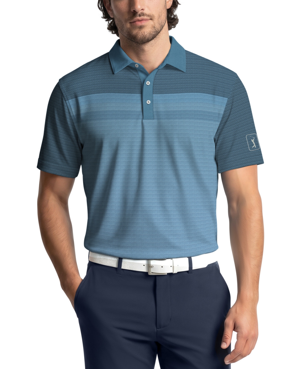 Click here for Pga Tour Mens Apparel Golf Regular-Fit Polo Shirt... prices