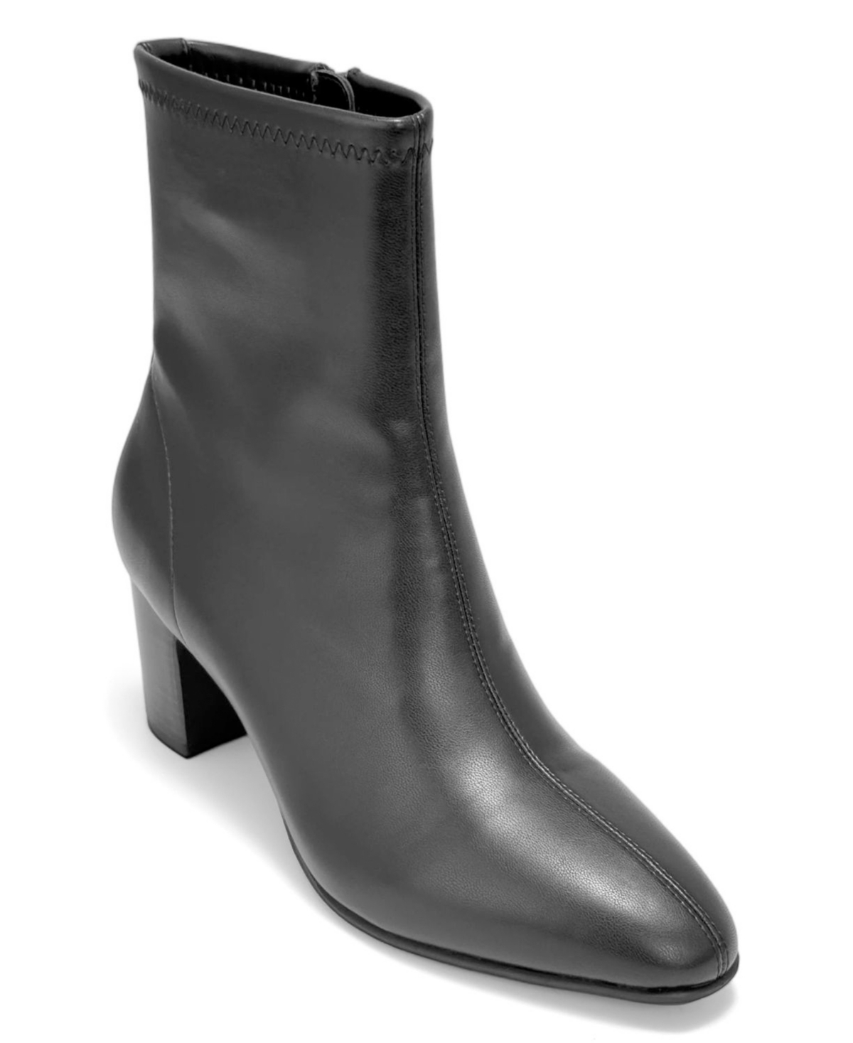 Click here for Aerosoles Womens Minnie Block Heel Dress Booties -... prices
