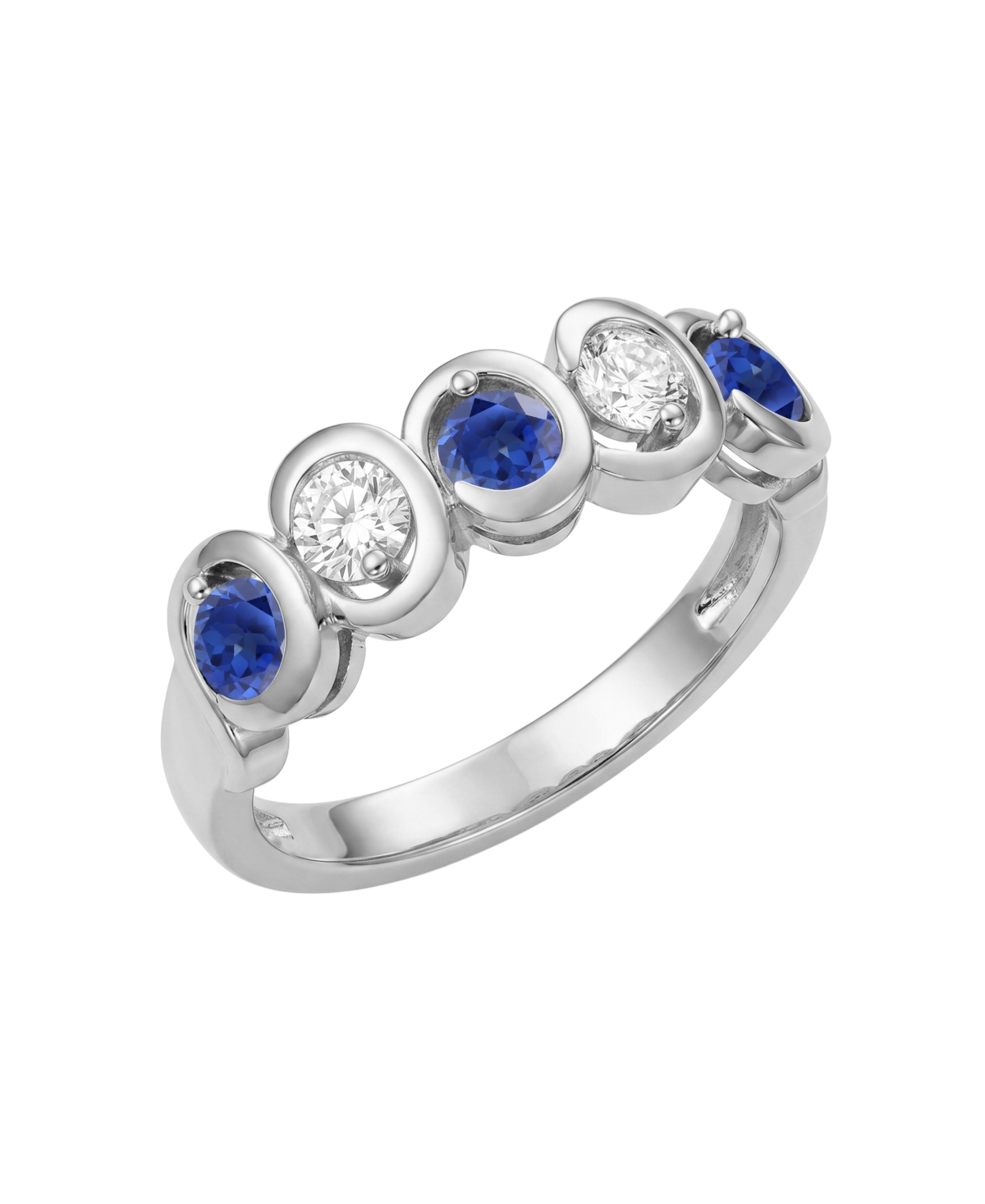 Click here for Macys Lab-Grown Ruby (5/8 ct. t.w.) & Lab-Grown Di... prices