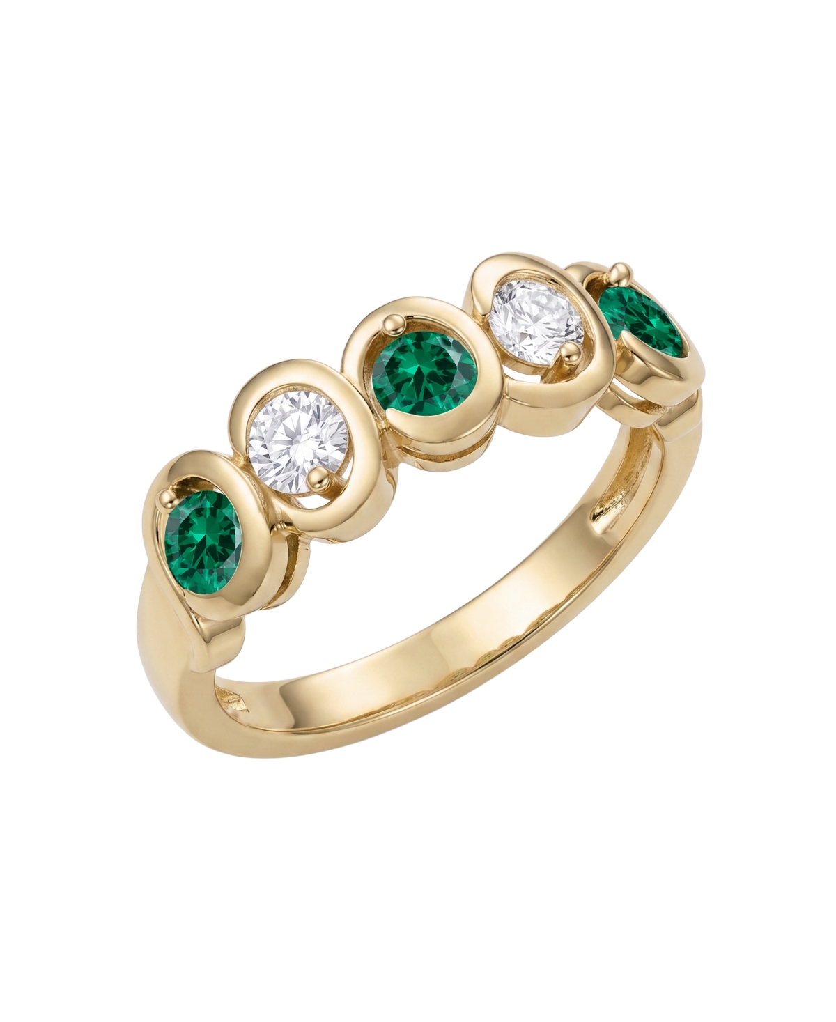 Click here for Macys Lab-Grown Ruby (5/8 ct. t.w.) & Lab-Grown Di... prices