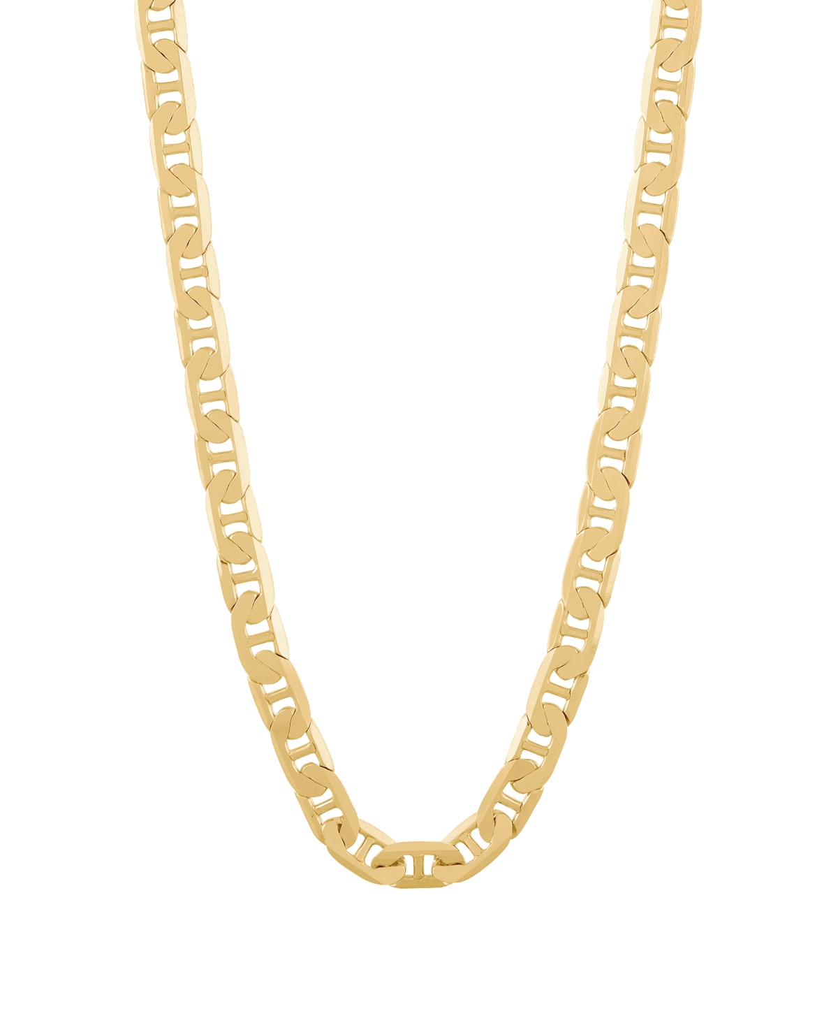 Click here for Italian Silver Solid Marina Chain Necklace in 18k... prices