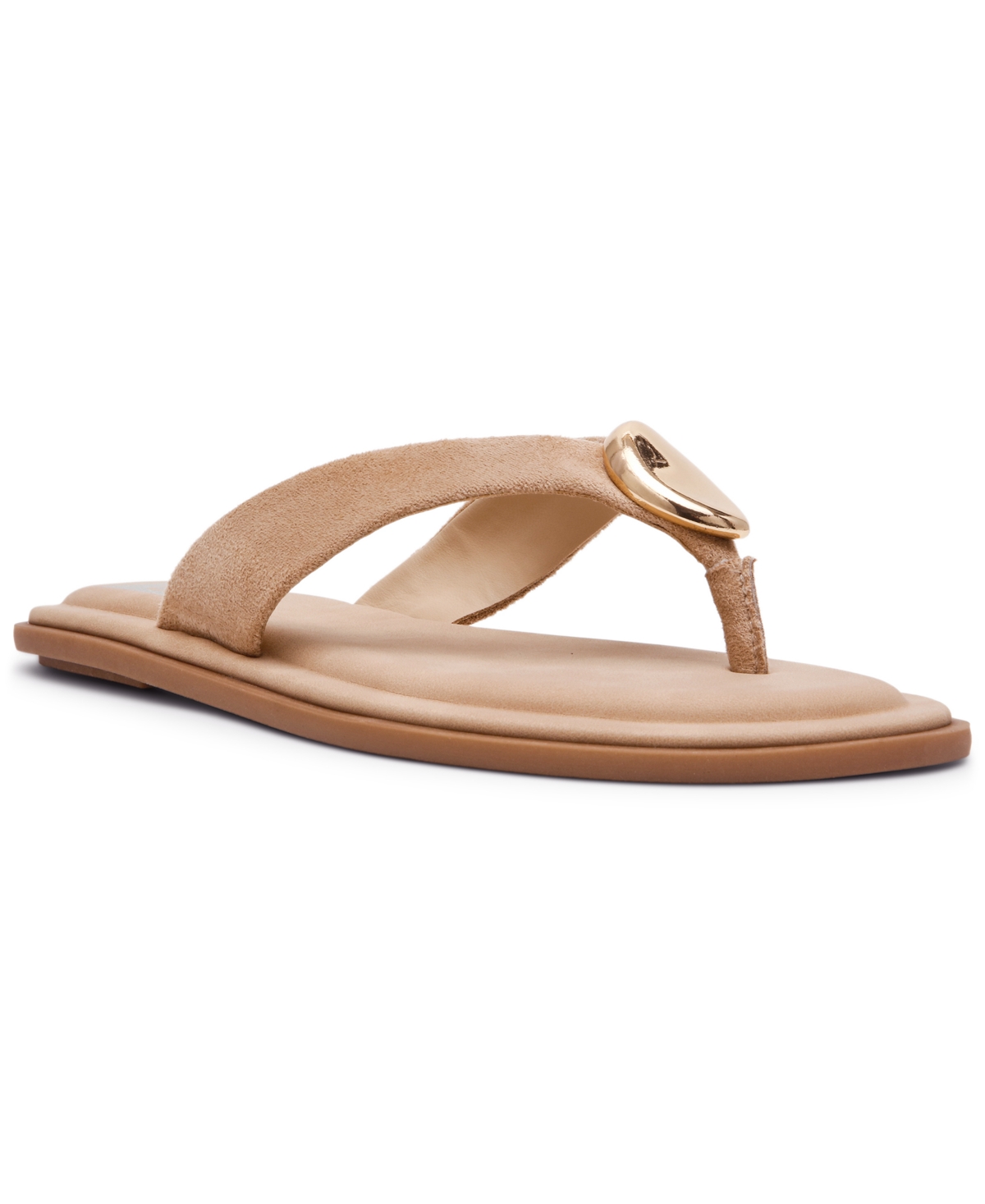 Click here for Dv Dolce Vita Womens Ofelia Dome Stud Thong Flip F... prices