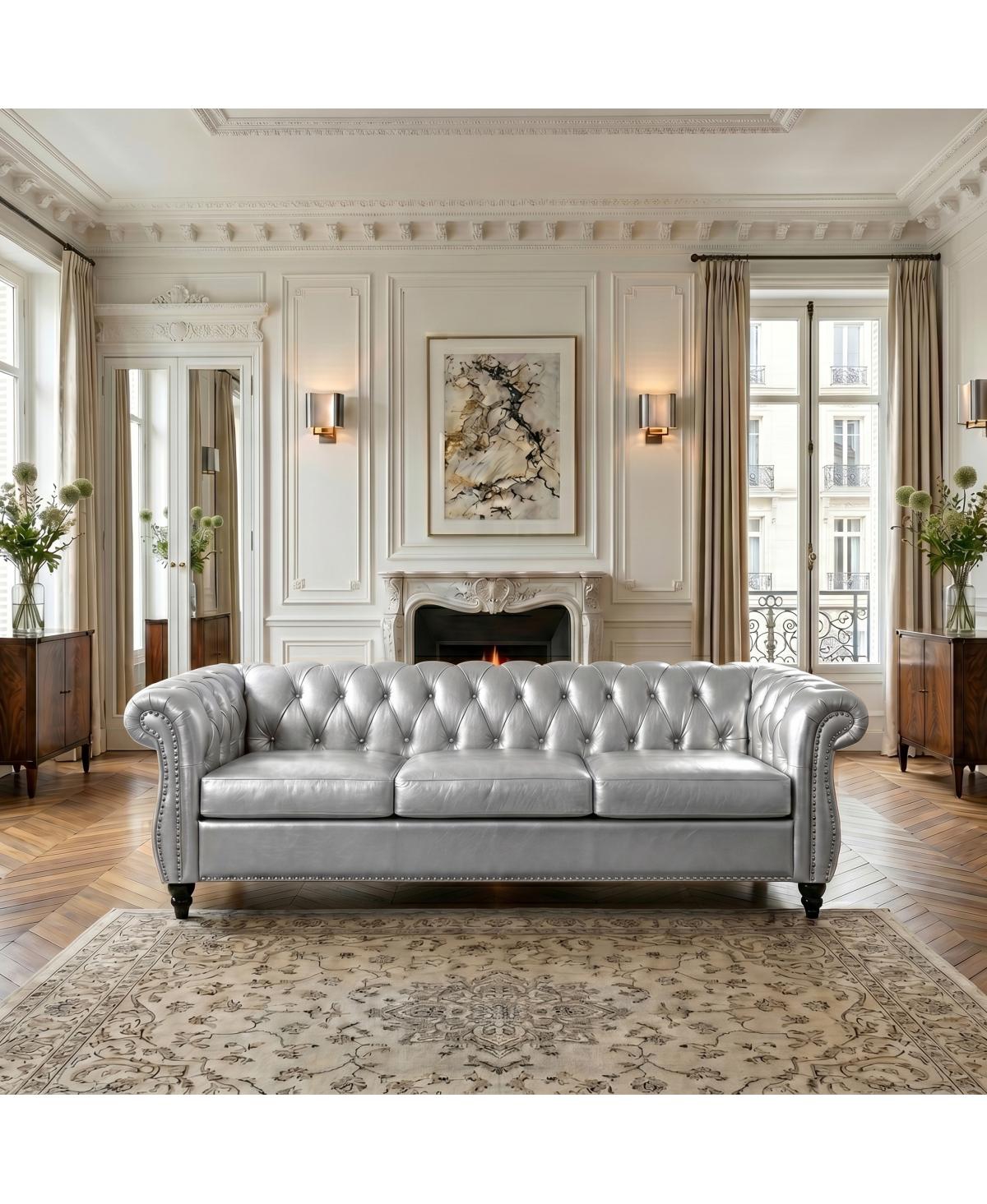 Click here for Streamdale Furniture Rolled Arm Chesterfield 3 Sea... prices