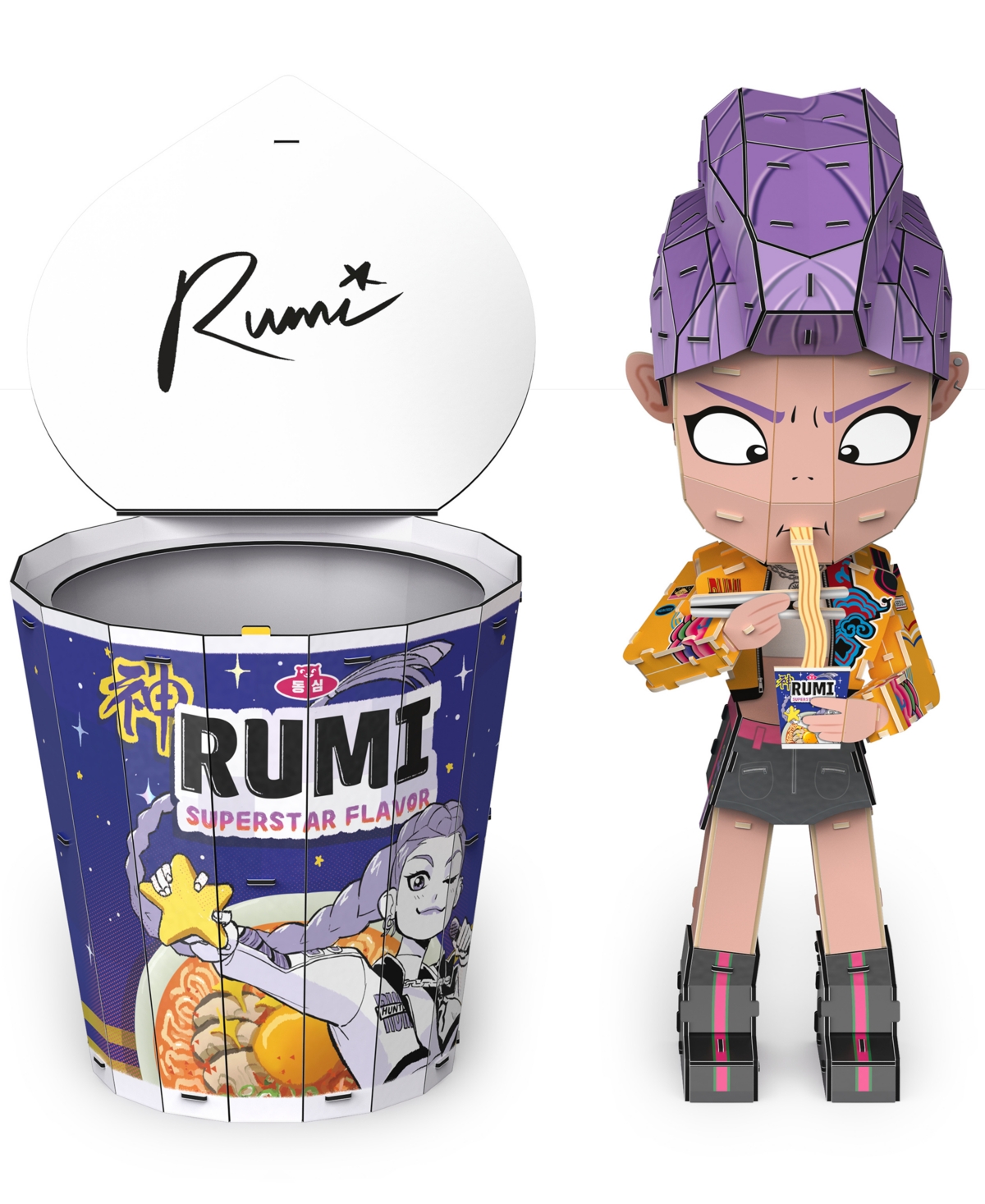 Click here for Spin Master Rumi KPop Ramen Cup 138-Piece 3D Puzzl... prices