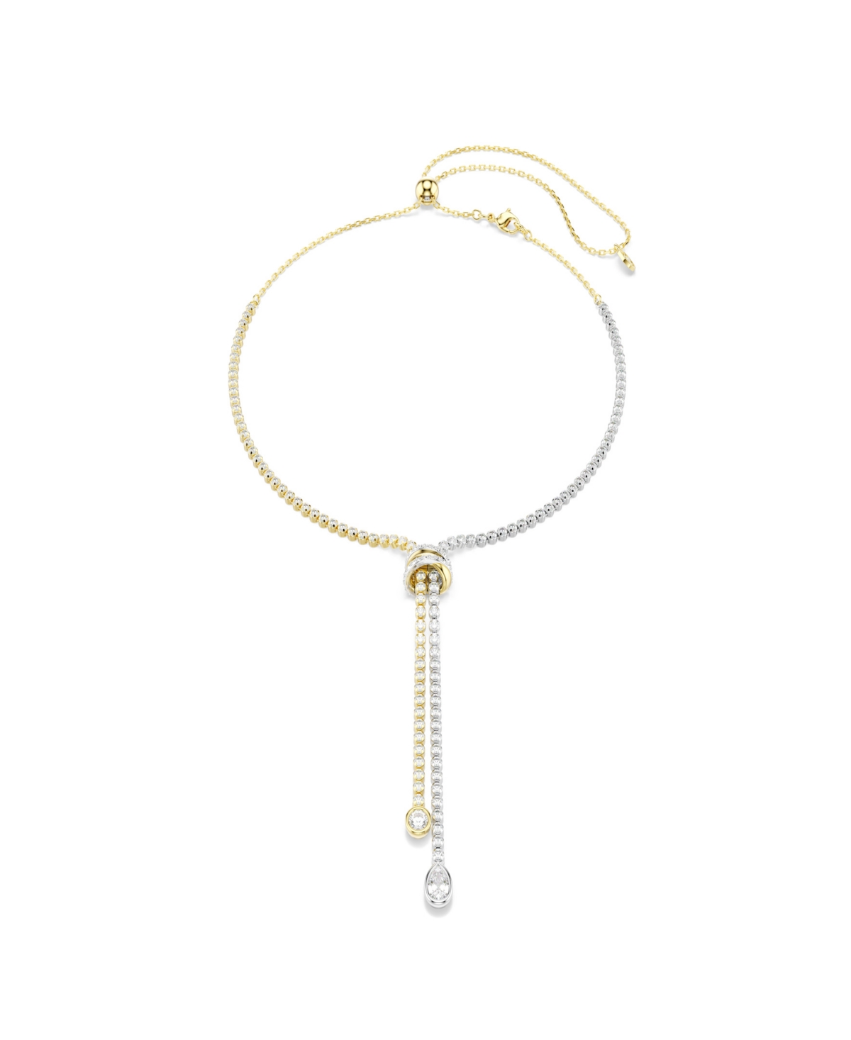 Click here for Swarovski Gold-Tone and Sterling Silver-Plated Whi... prices