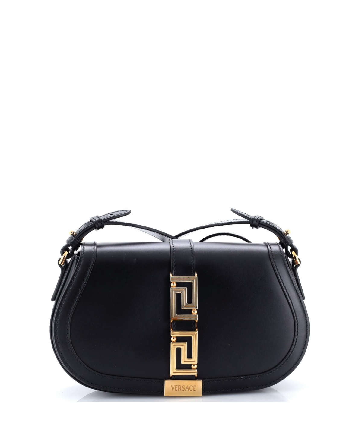 Click here for Pre-Owned Versace Medium Greca Goddess Shoulder Ba... prices