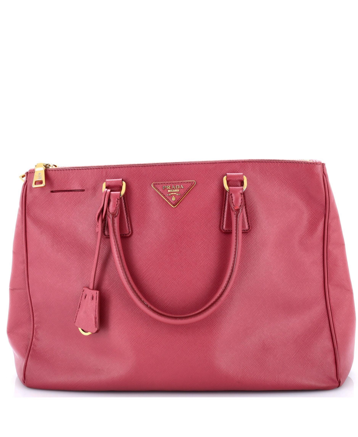 Click here for Pre-Owned Prada Large Double Zip Lux Tote Saffiano... prices