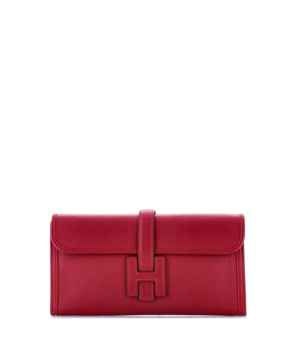 Click here for Pre-Owned Hermes 29 Jige Elan Clutch Evercolor - R... prices