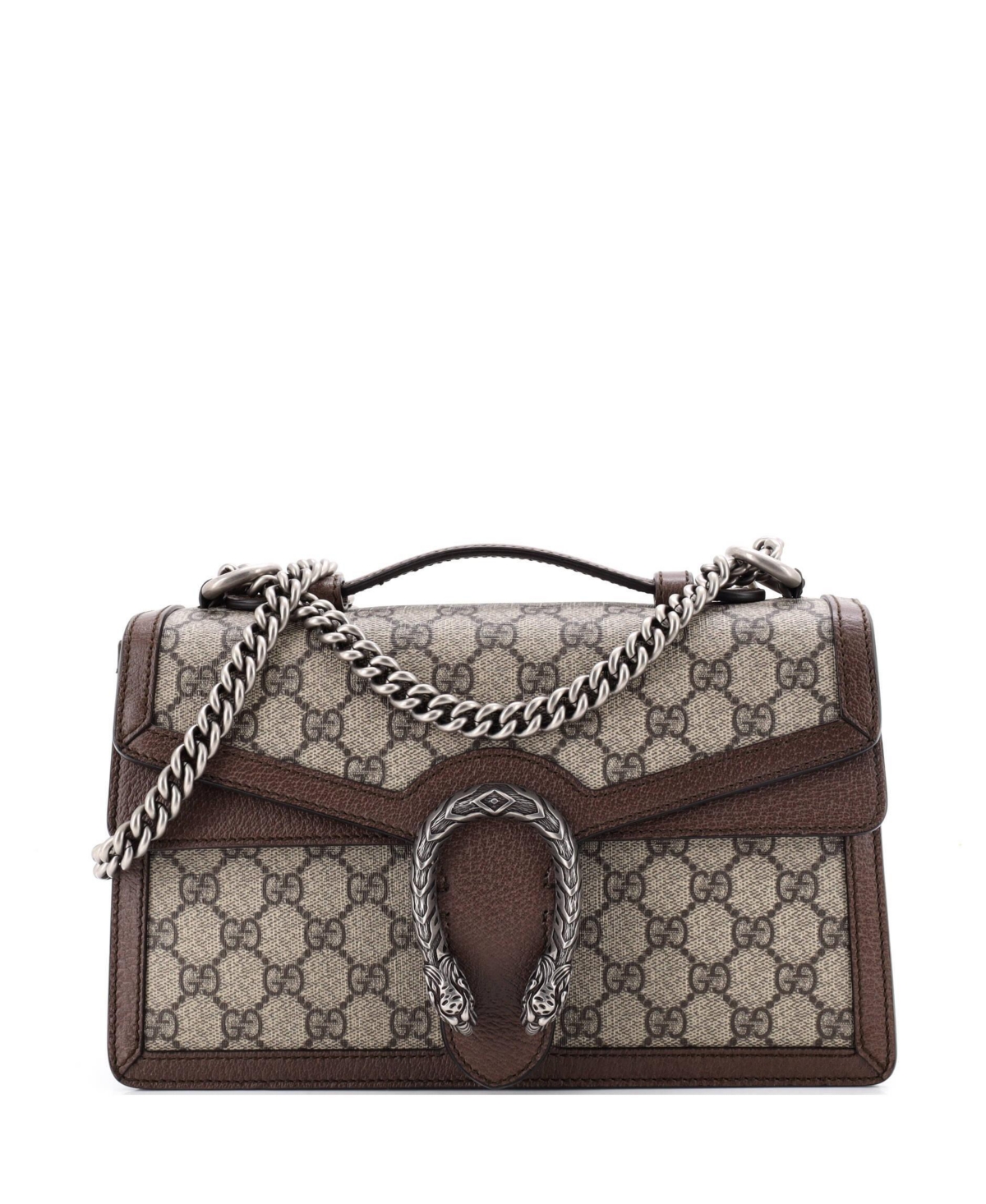 Click here for Pre-Owned Gucci Small Dionysus Top Handle Chain Ba... prices