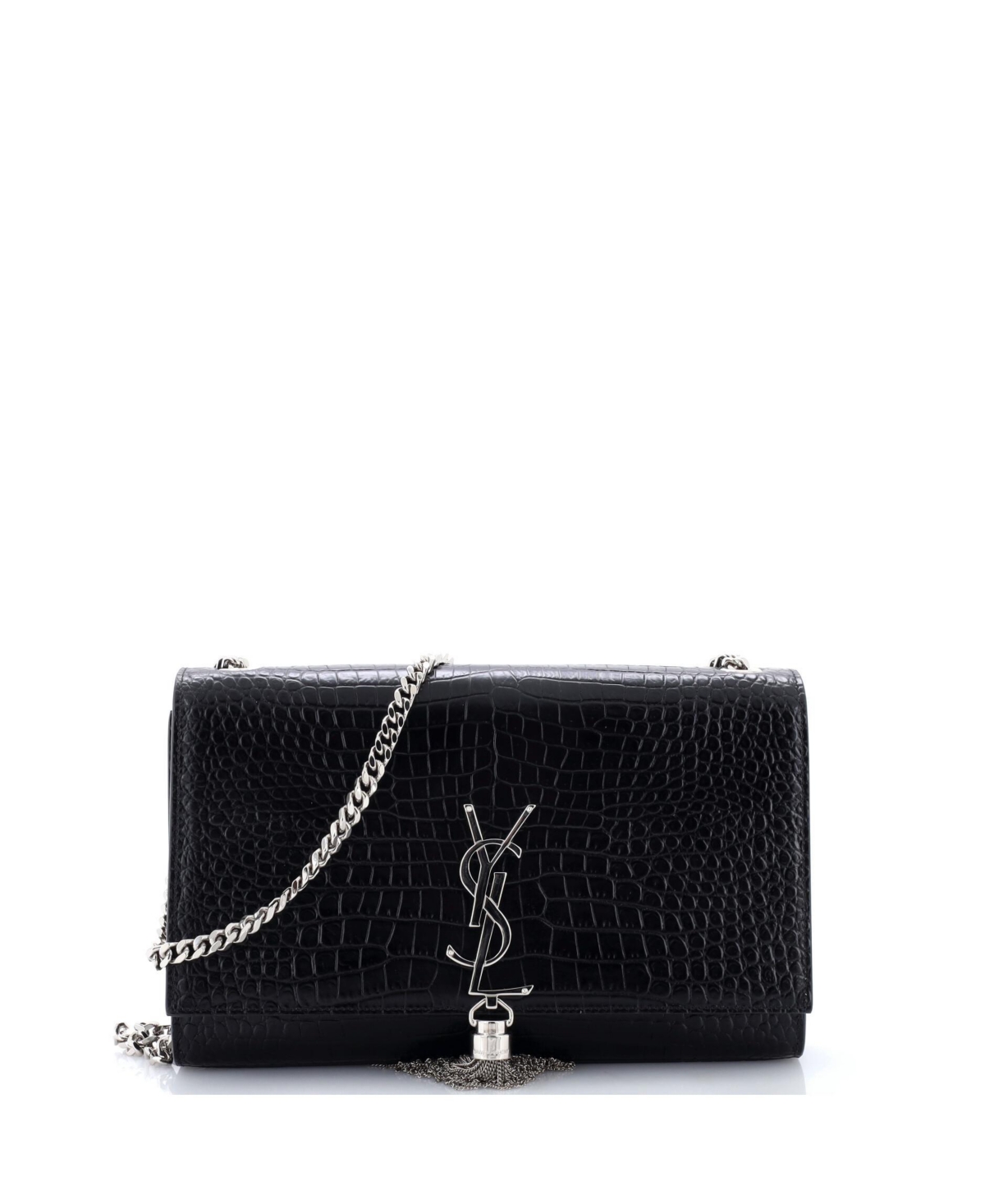 Click here for Pre-Owned Saint Laurent Medium Classic Monogram Ta... prices