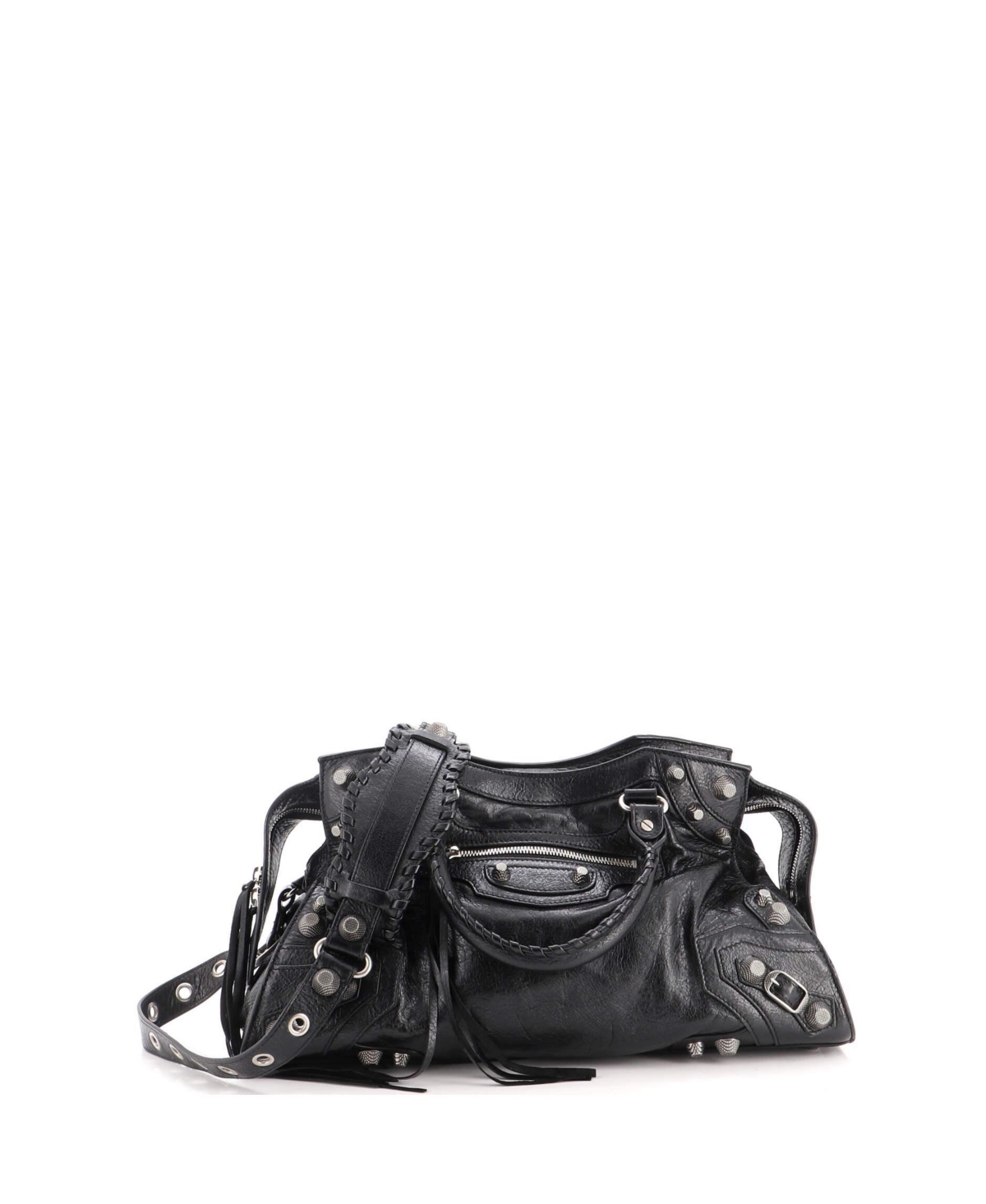 Click here for Pre-Owned Balenciaga Medium Neo Cagole City Bag Le... prices