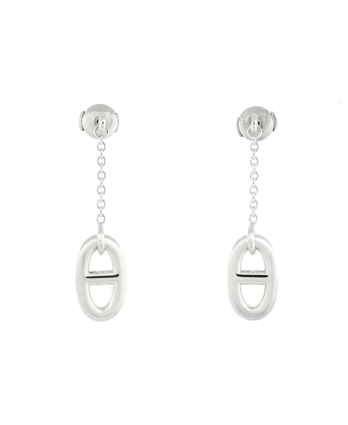Click here for Pre-Owned Hermes Farandole Drop Earrings - Sterlin... prices