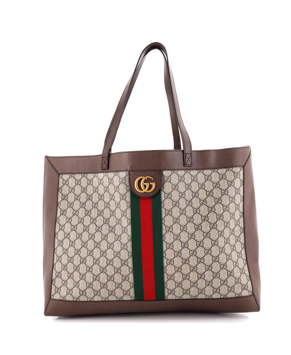 Click here for Pre-Owned Gucci East West Ophidia Soft Open Tote G... prices