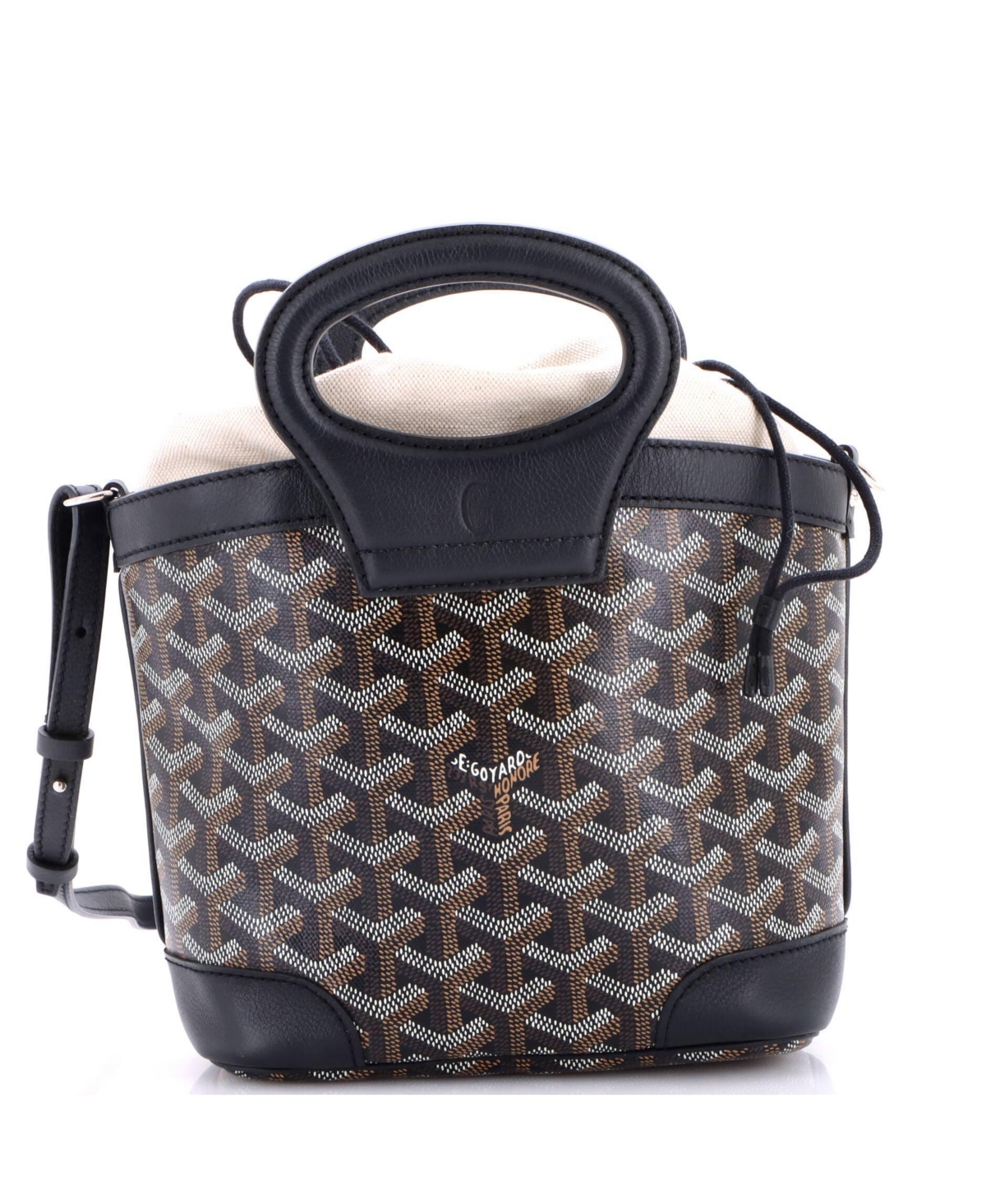 Click here for Pre-Owned Goyard Mini Beluga Bag Coated Canvas - B... prices