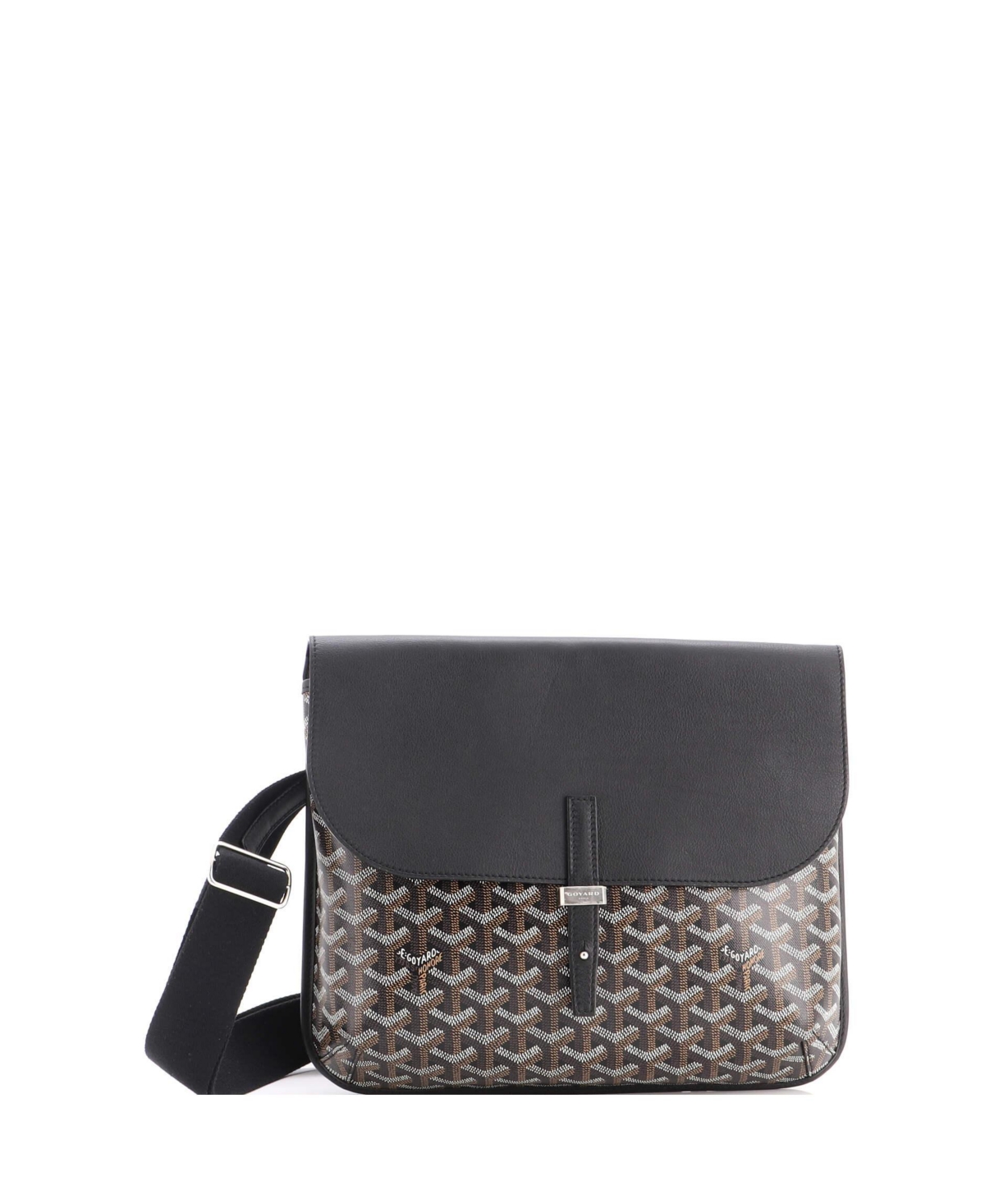 Click here for Pre-Owned Goyard Coursier Messenger Bag Coated Can... prices
