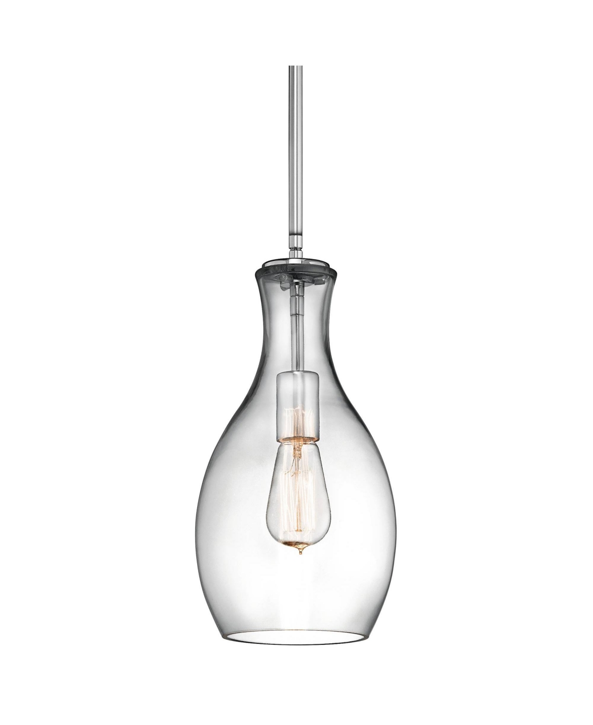 Click here for Kichler Everly 7 Wide Chrome and Clear Glass Mini... prices