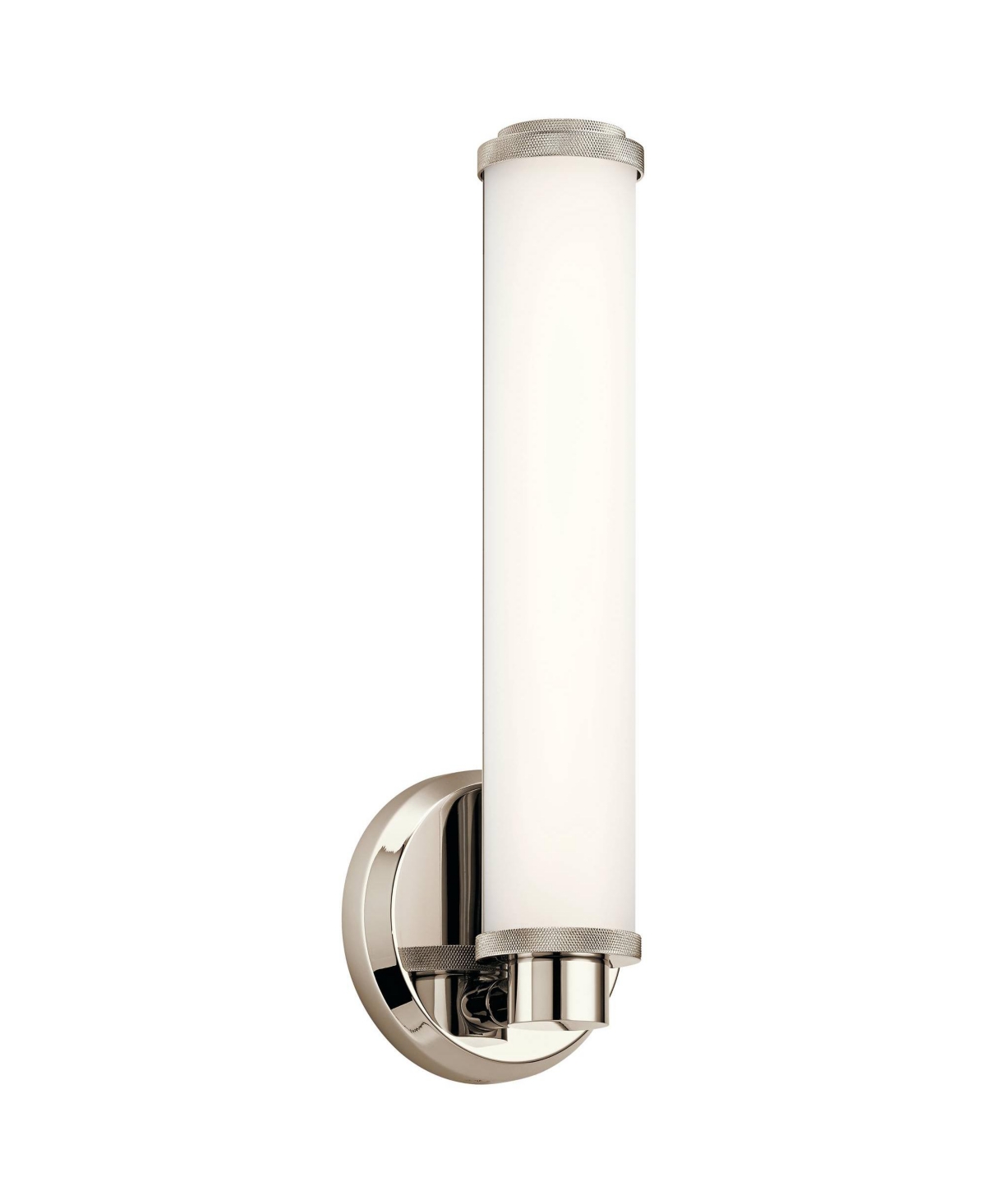 Click here for Kichler Indeco 14 1/2 High Polished Nickel Led Wal... prices