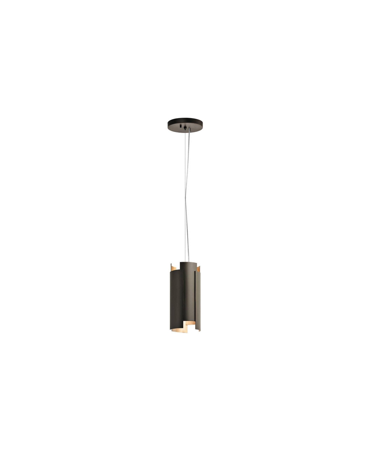 Click here for Kichler Moderne 5 1/2 Wide Olde Bronze Led Mini Pe... prices