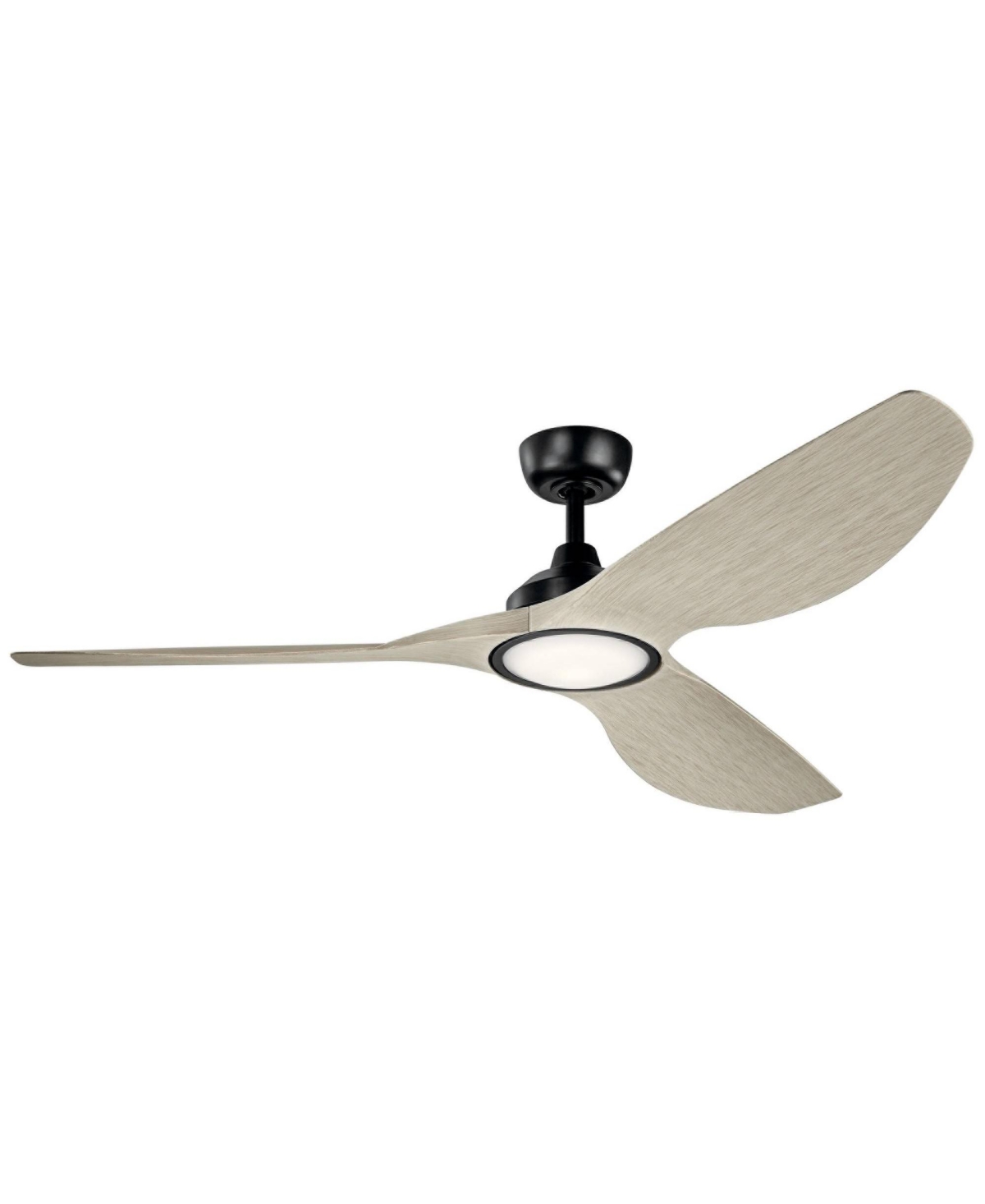 Click here for Kichler 65 Imari Black Led Ceiling Fan with White... prices