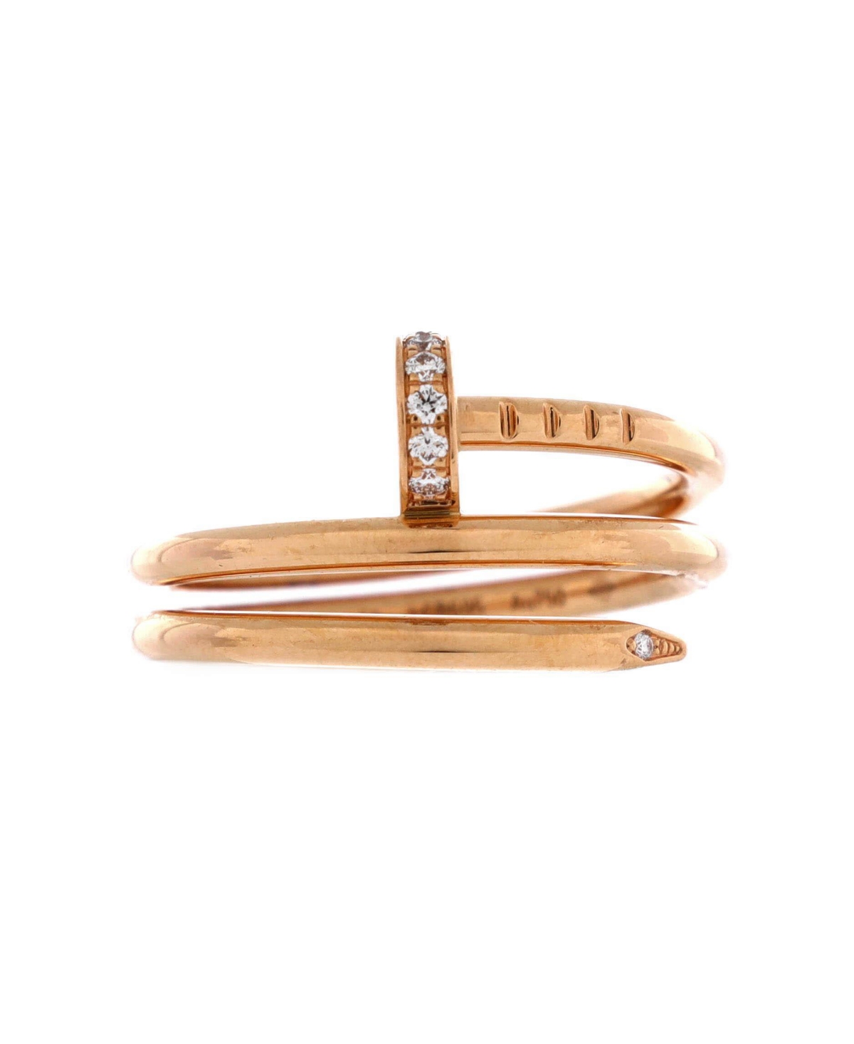 Click here for Pre-Owned Cartier Juste un Clou Double Ring - 18k... prices