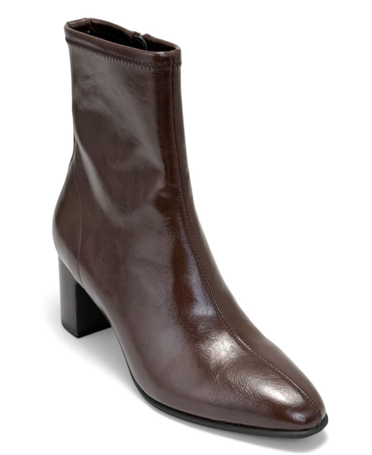 Click here for Aerosoles Womens Minnie Block Heel Dress Booties -... prices