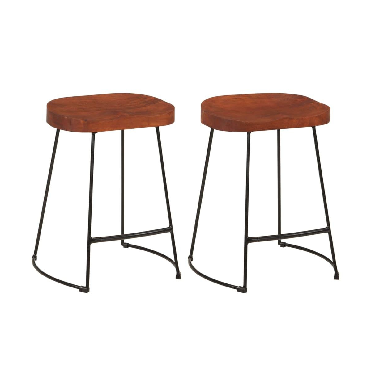 Click here for vidaXL Gavin Bar Stools 2 pieces 17.7x15.0x20.9 So... prices