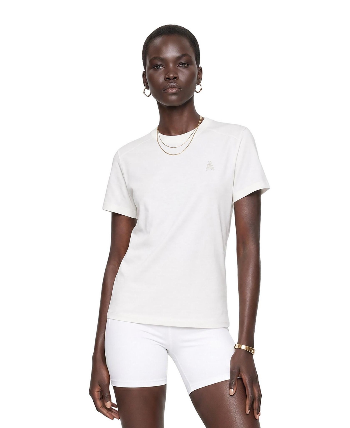 Click here for Alpenhaus Womens Corbelle Fitted T-Shirt - Ice whi... prices