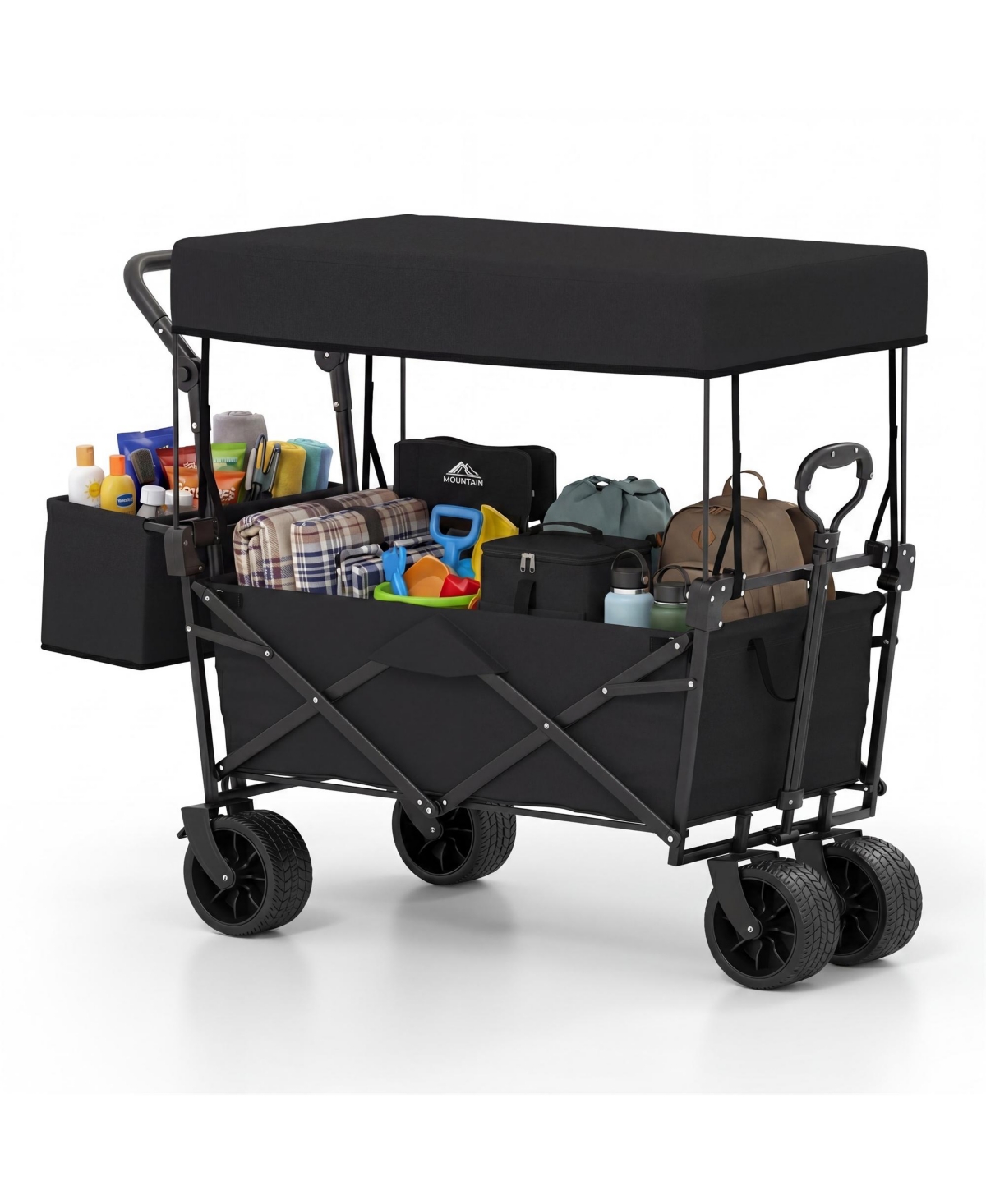 Click here for Costway Folding Utility Wagon with Detachable Cano... prices