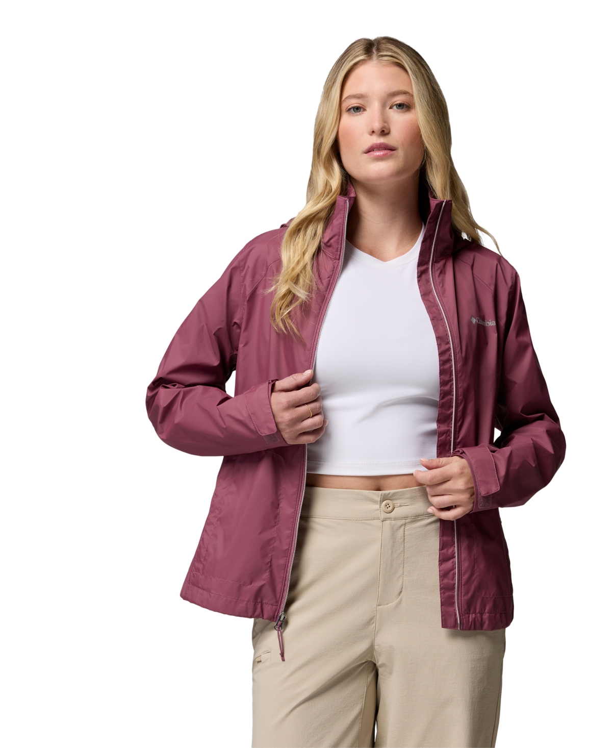 Click here for Columbia Womens Switchback Iv Hooded Packable Jack... prices