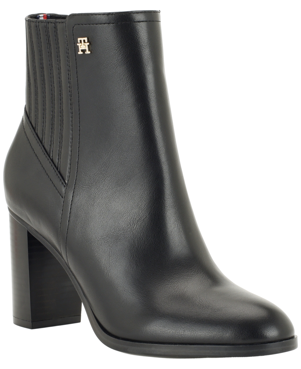 Click here for Tommy Hilfiger Womens Dannie Block Heel Dress Boot... prices
