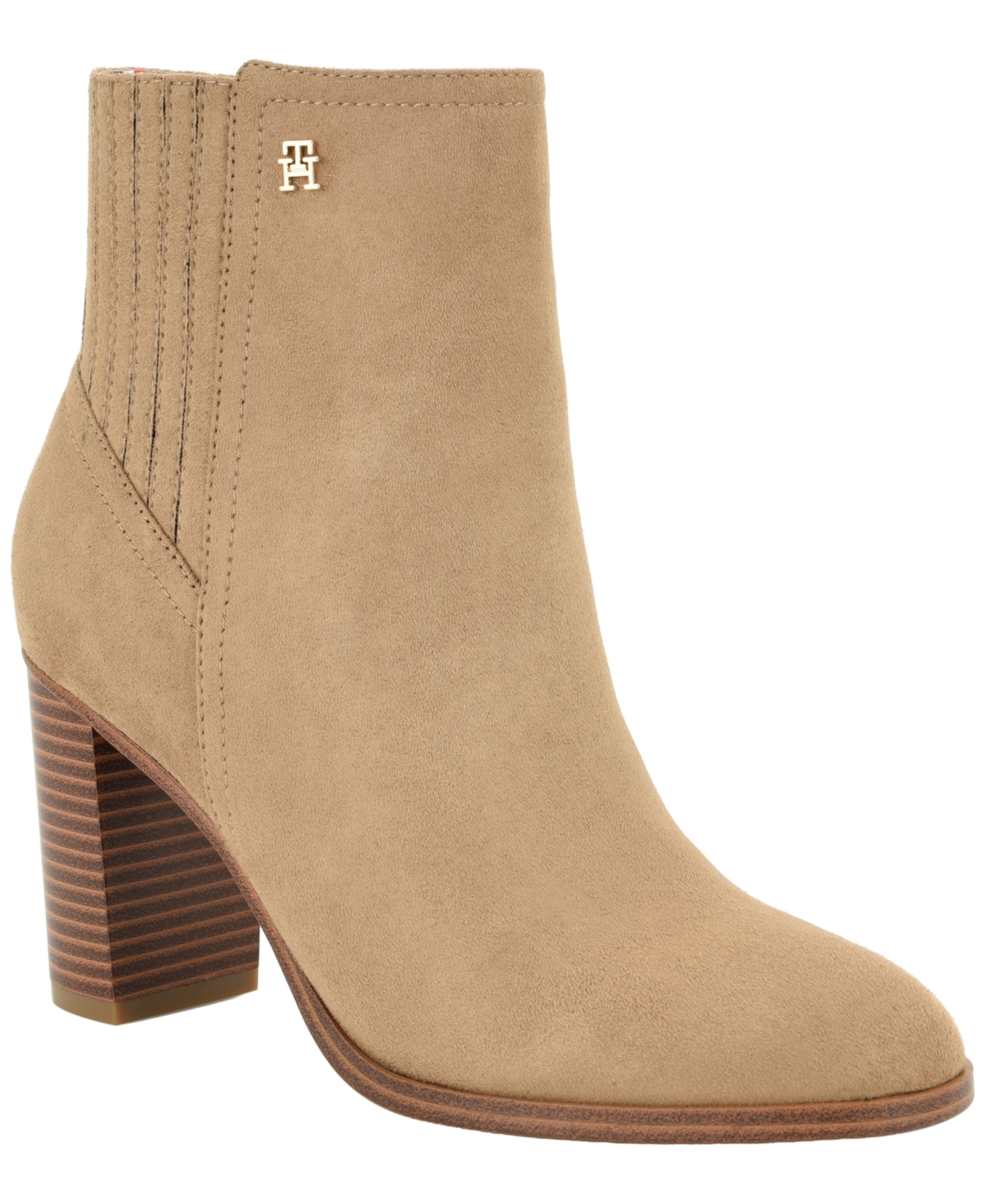 Click here for Tommy Hilfiger Womens Dannie Block Heel Dress Boot... prices