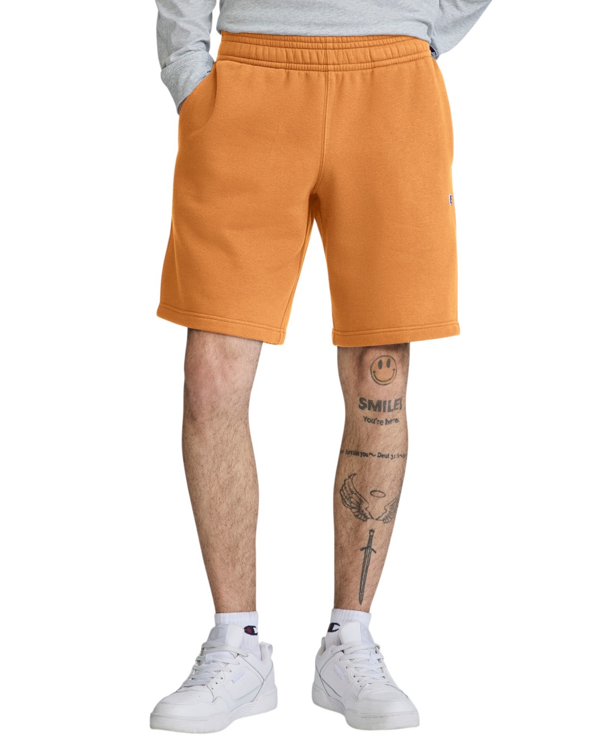 Click here for Champion Mens Fleece 10 Shorts - Glazed Ginger prices