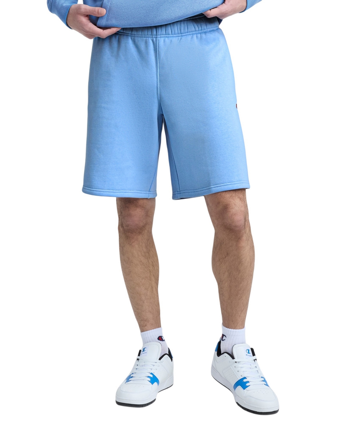 Click here for Champion Mens Fleece 10 Shorts - Riveria Blue prices