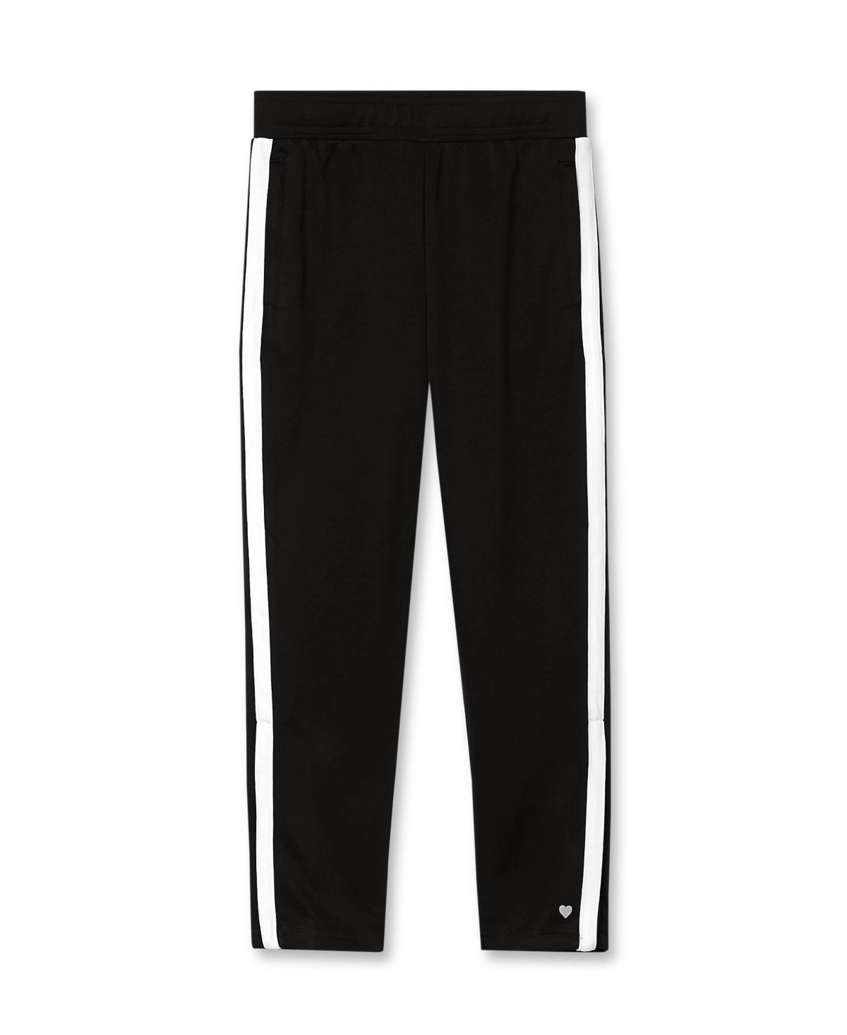 Click here for Lands End Girls Tapered Leg Track Pants - Black prices