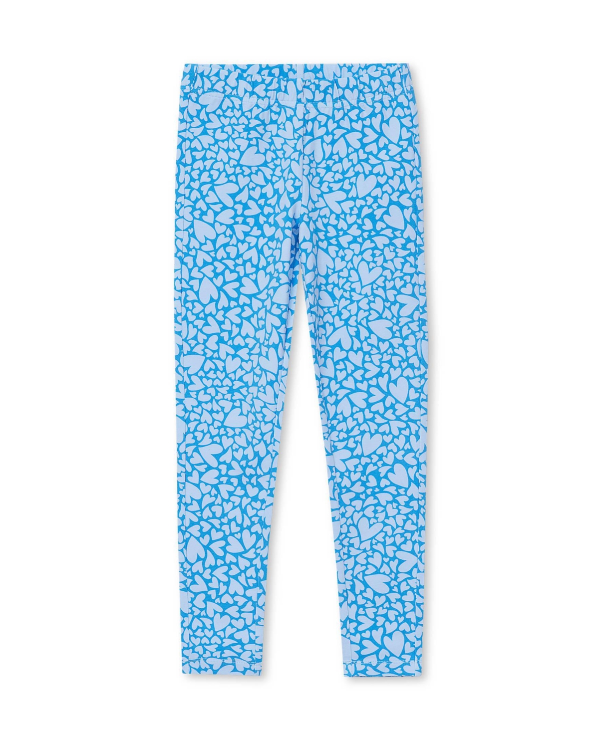 Click here for Lands End Girls Tough Cotton Leggings - Tossed hea... prices
